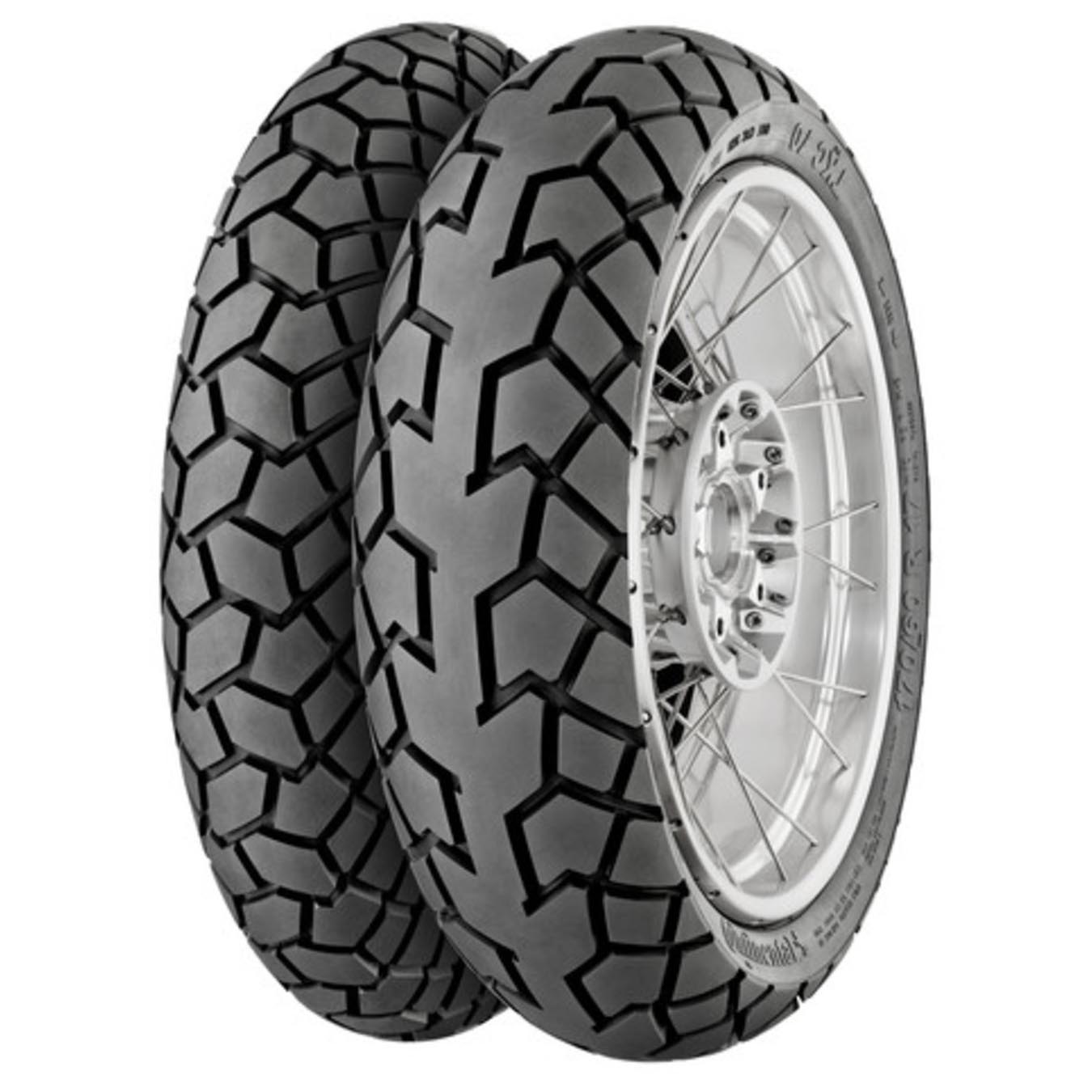 Continental 180/55 ZR 17 (73W) TKC 70 M+S posteriore - Gomme moto